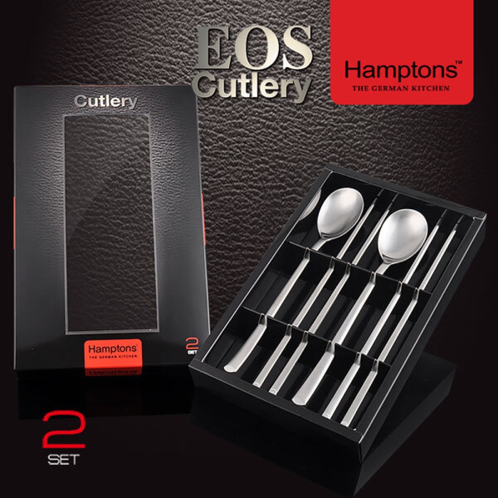 [Hamptons] 독일 햄튼 EOS 수저세트(유광) 2P, HTECU-2P > 주방용품 - 대한생활체육회