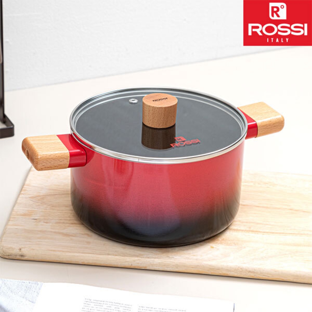 [ROSSI] 이태리 로시 IH투톤레드 냄비양수 20cm > 주방용품 - 대한생활체육회